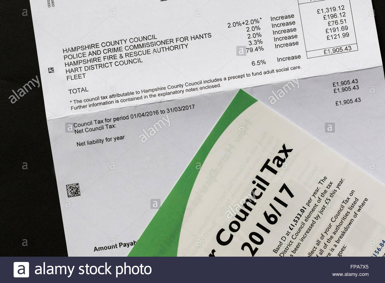 Council Tax Bill Stock Photos & Council Tax Bill Stock Images - Alamy