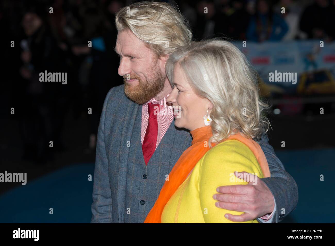 London, UK. 17th March, 2016. Rune Temte at European Film Premiere of ...
