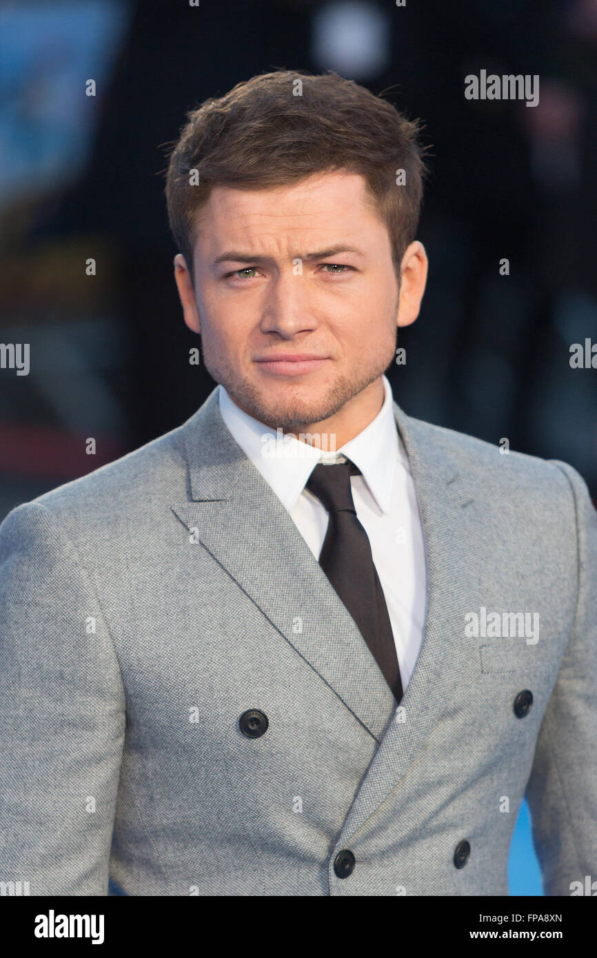 Eddie the eagle taron hi-res stock photography and images - Alamy