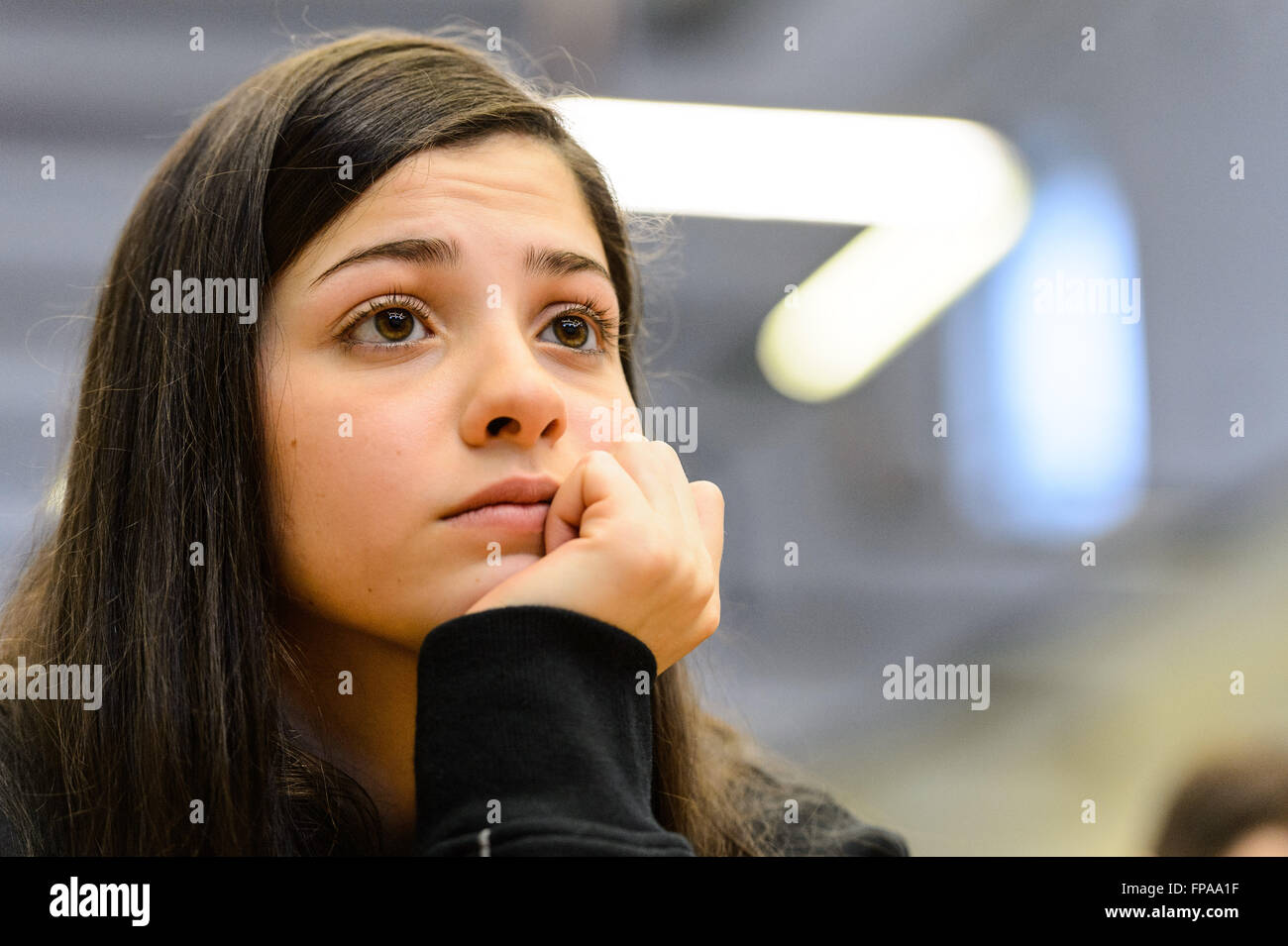 Berlin, Germany. 18th Mar, 2016. The Syrian swimmer Ysra Mardini of ...