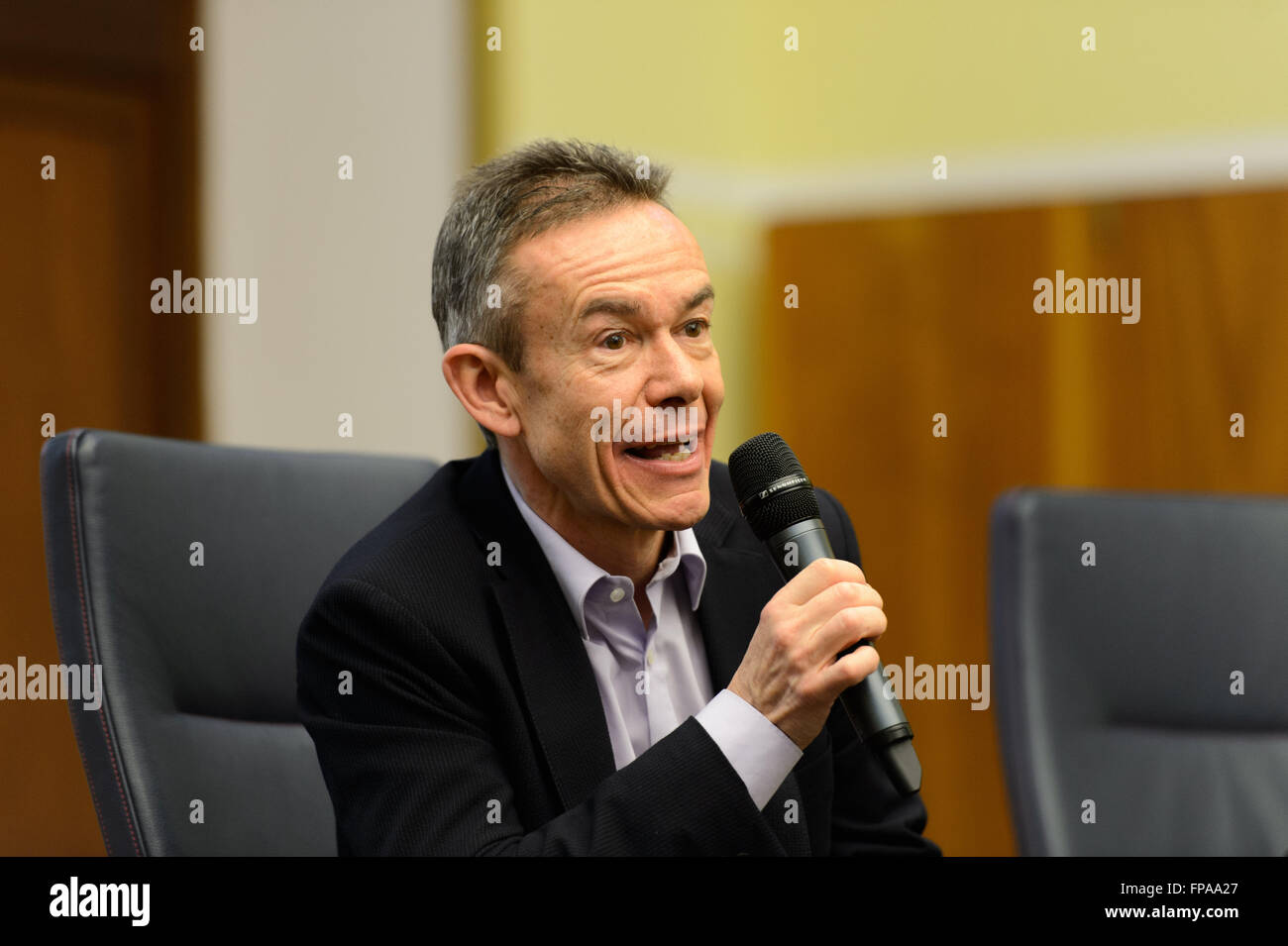 Pere Miro of the International Olympic committee (IOC) attends a press ...