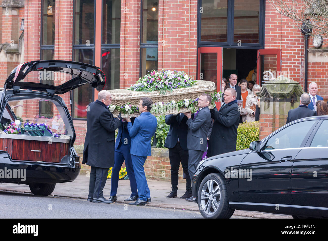 Hearse coffin pall hi-res stock photography and images - Alamy