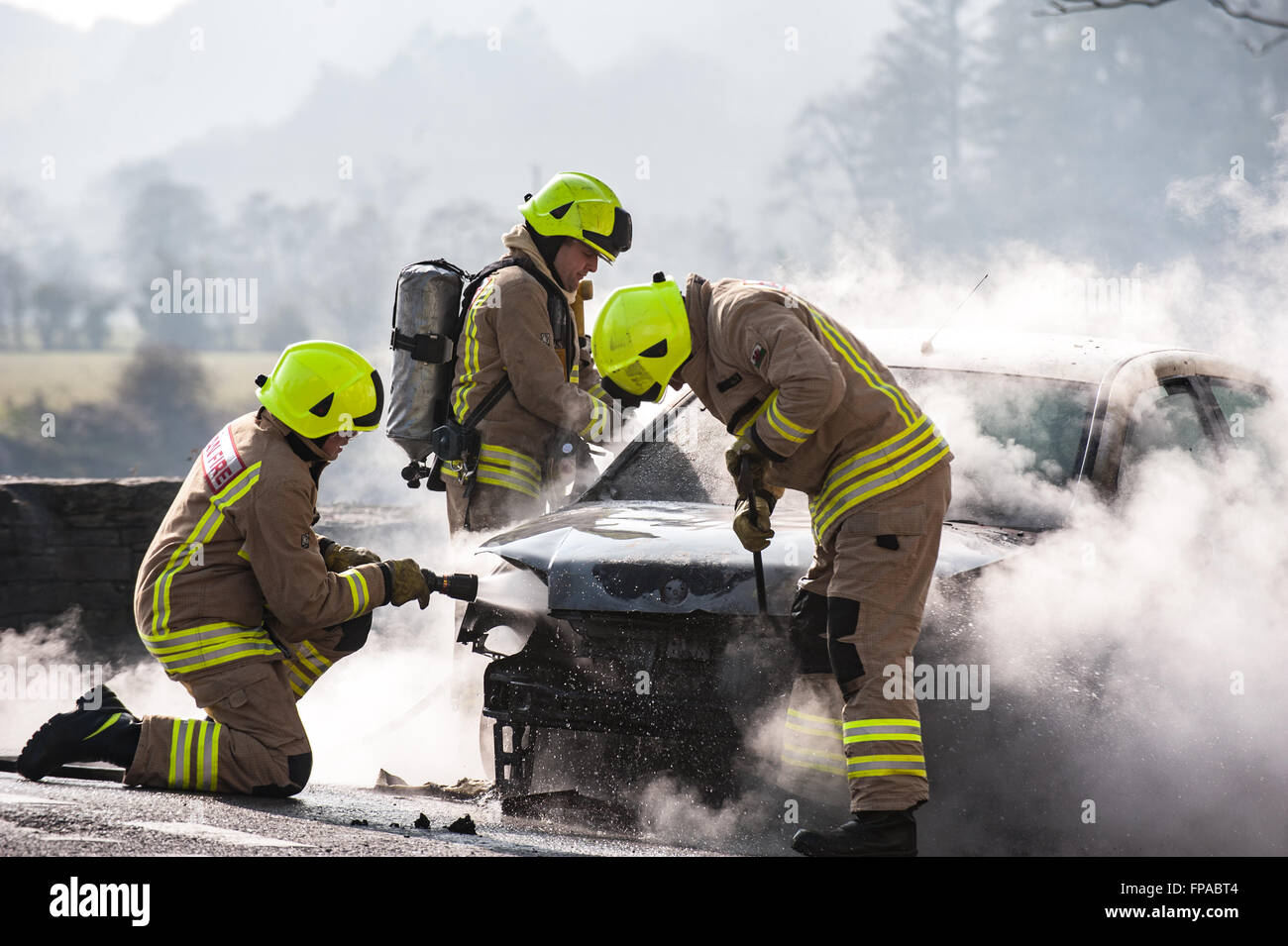 Mid and west wales fire service hi-res stock photography and images - Alamy