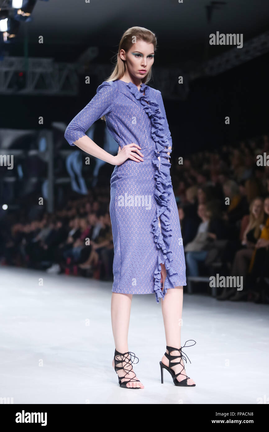 Summer bipa anabo lady vertical whole body dress violet hi-res stock ...