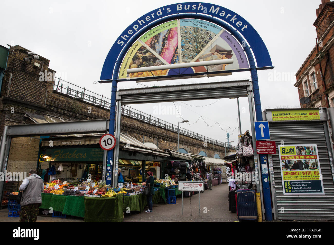 Shepherds bush market hi-res stock photography and images - Alamy