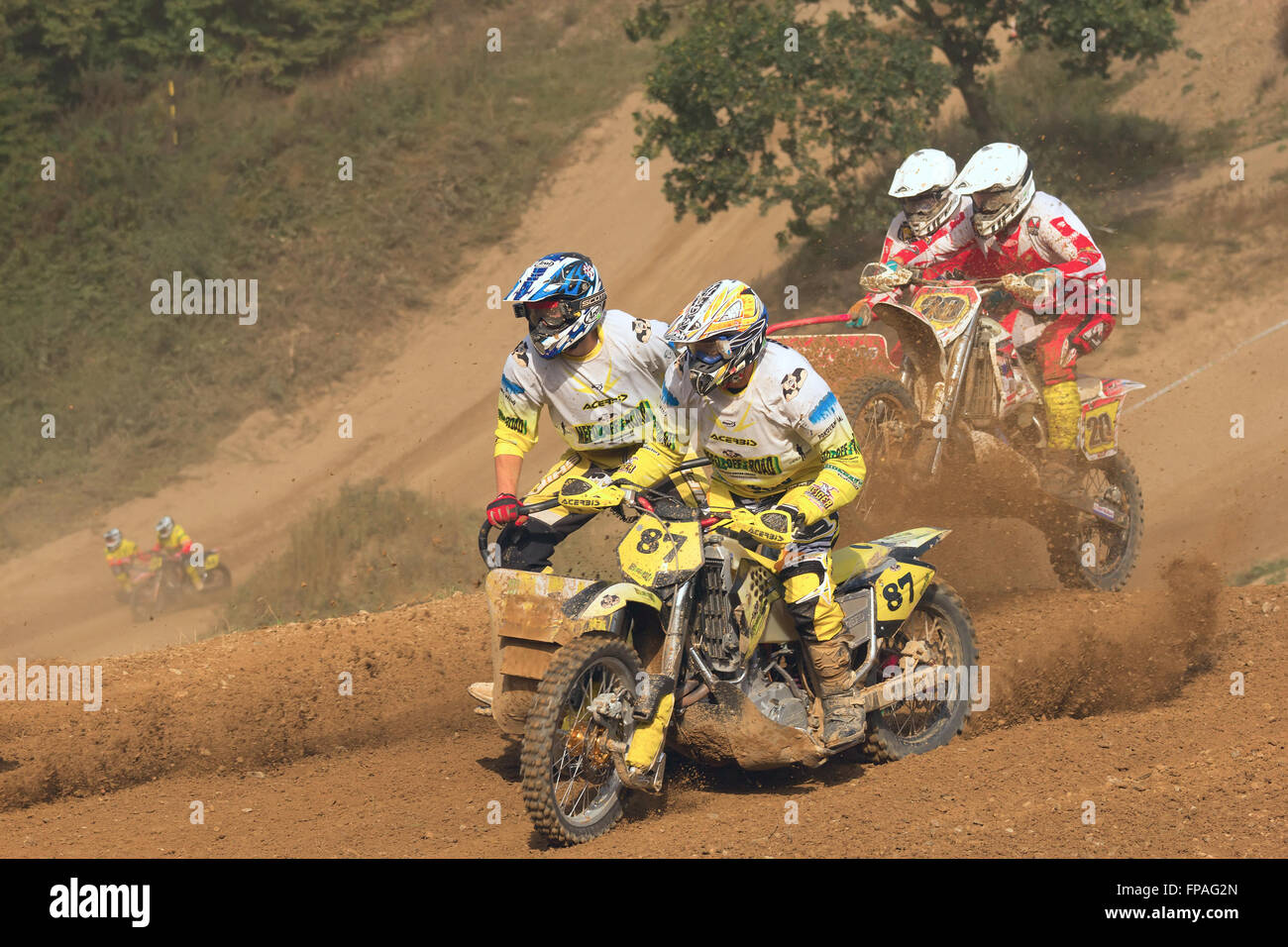 Sidecarcross hi-res stock photography and images - Alamy