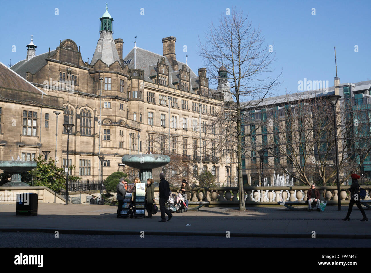Architecture From City Sheffield England High Resolution Stock ...