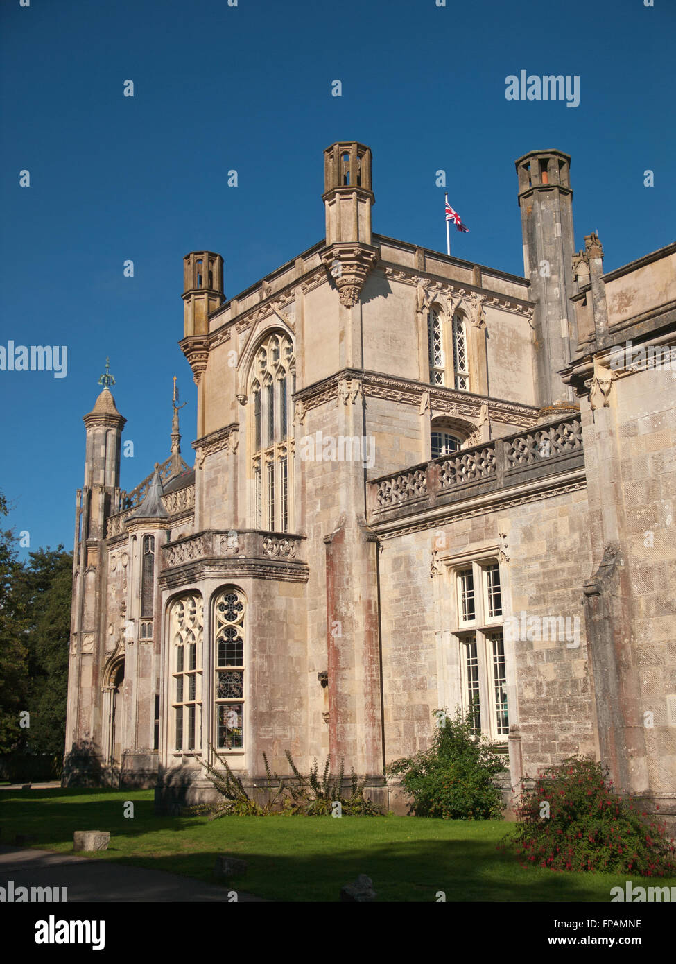Highcliffe Castle Dorset England UK Stock Photo - Alamy