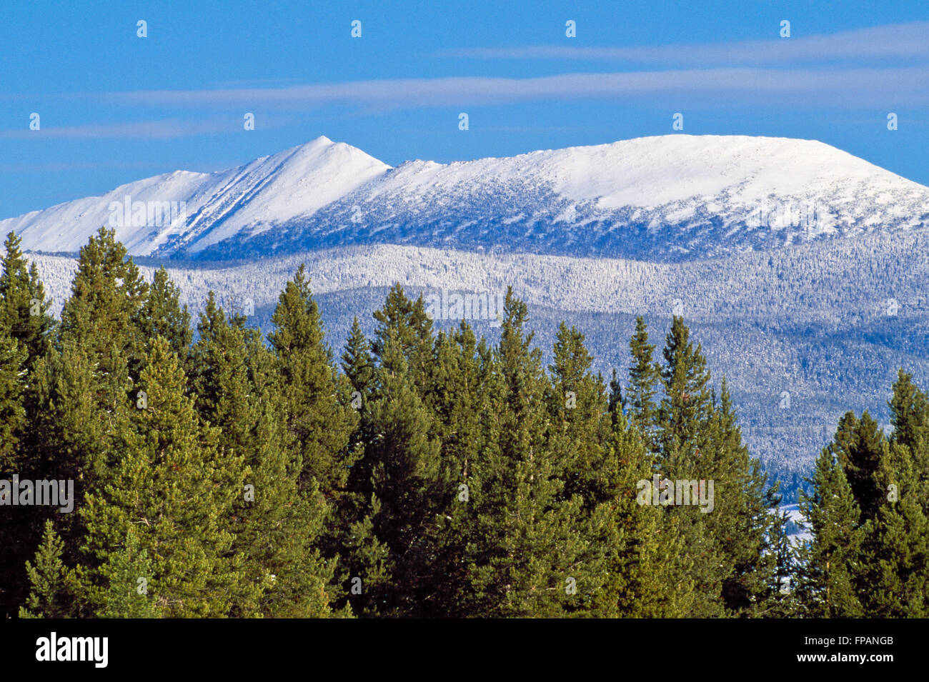 Anaconda mountain range hi-res stock photography and images - Alamy