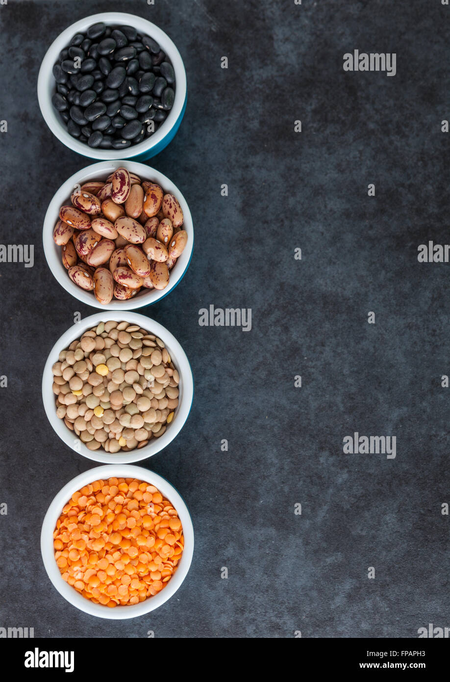 Red and black beans hi-res stock photography and images - Alamy