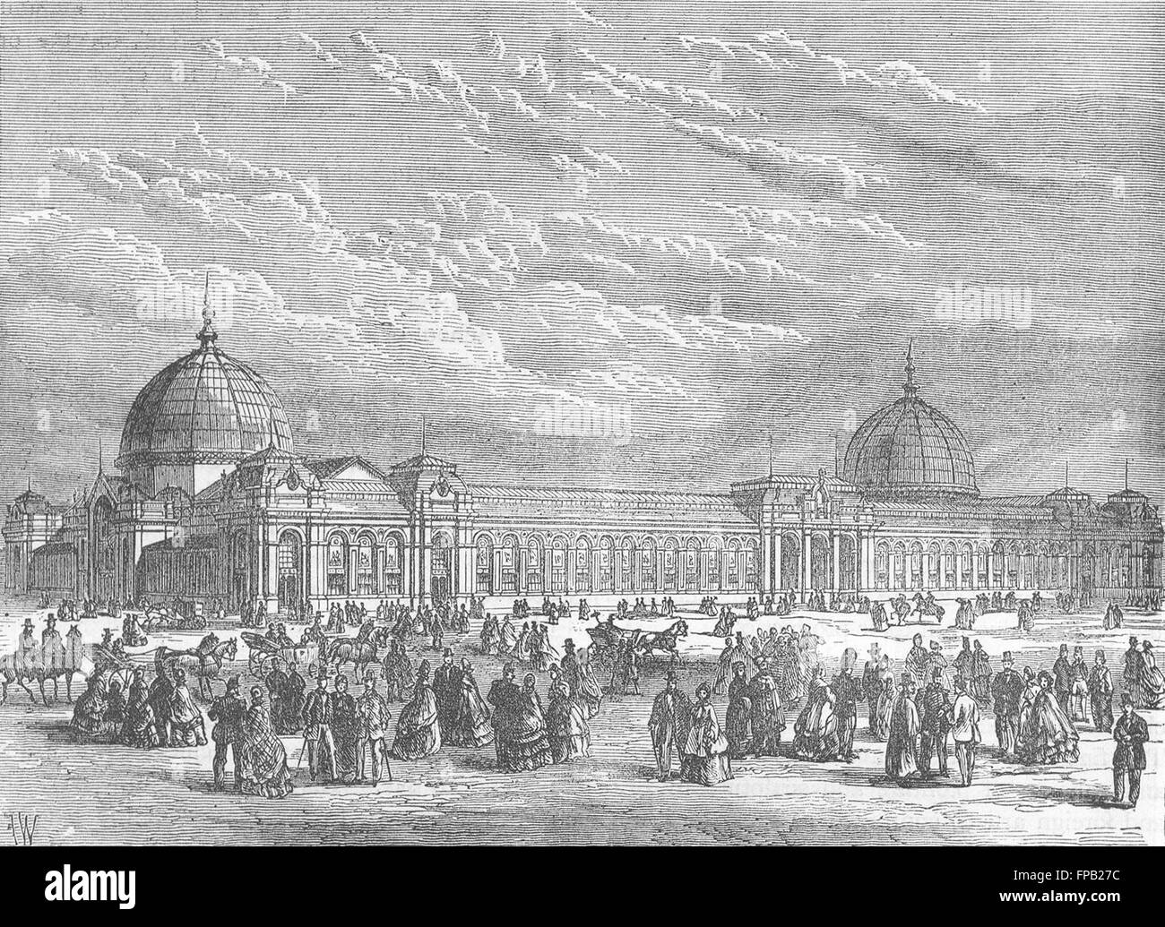 London 1862 exhibition hi-res stock photography and images - Alamy