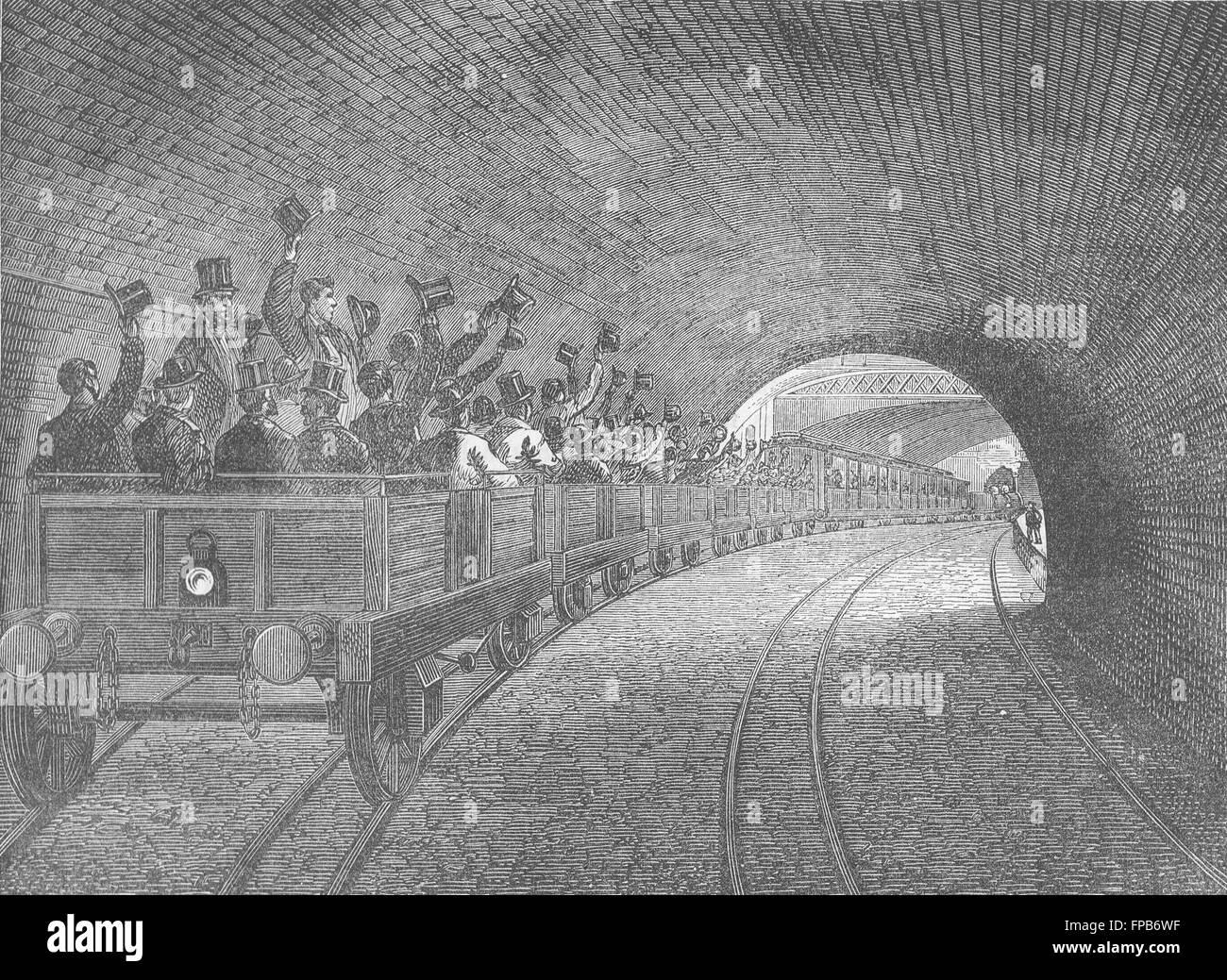 1863 london underground hi-res stock photography and images - Alamy