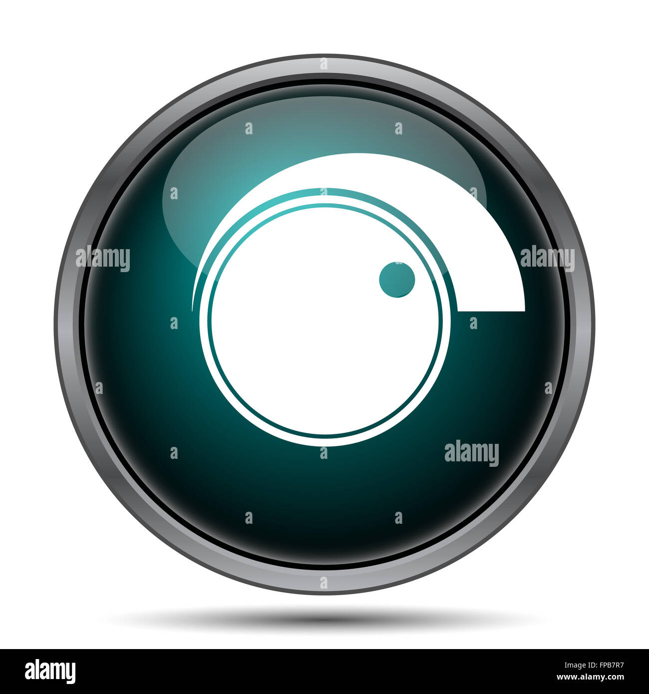 Volume control icon. Internet button on white background Stock Photo ...