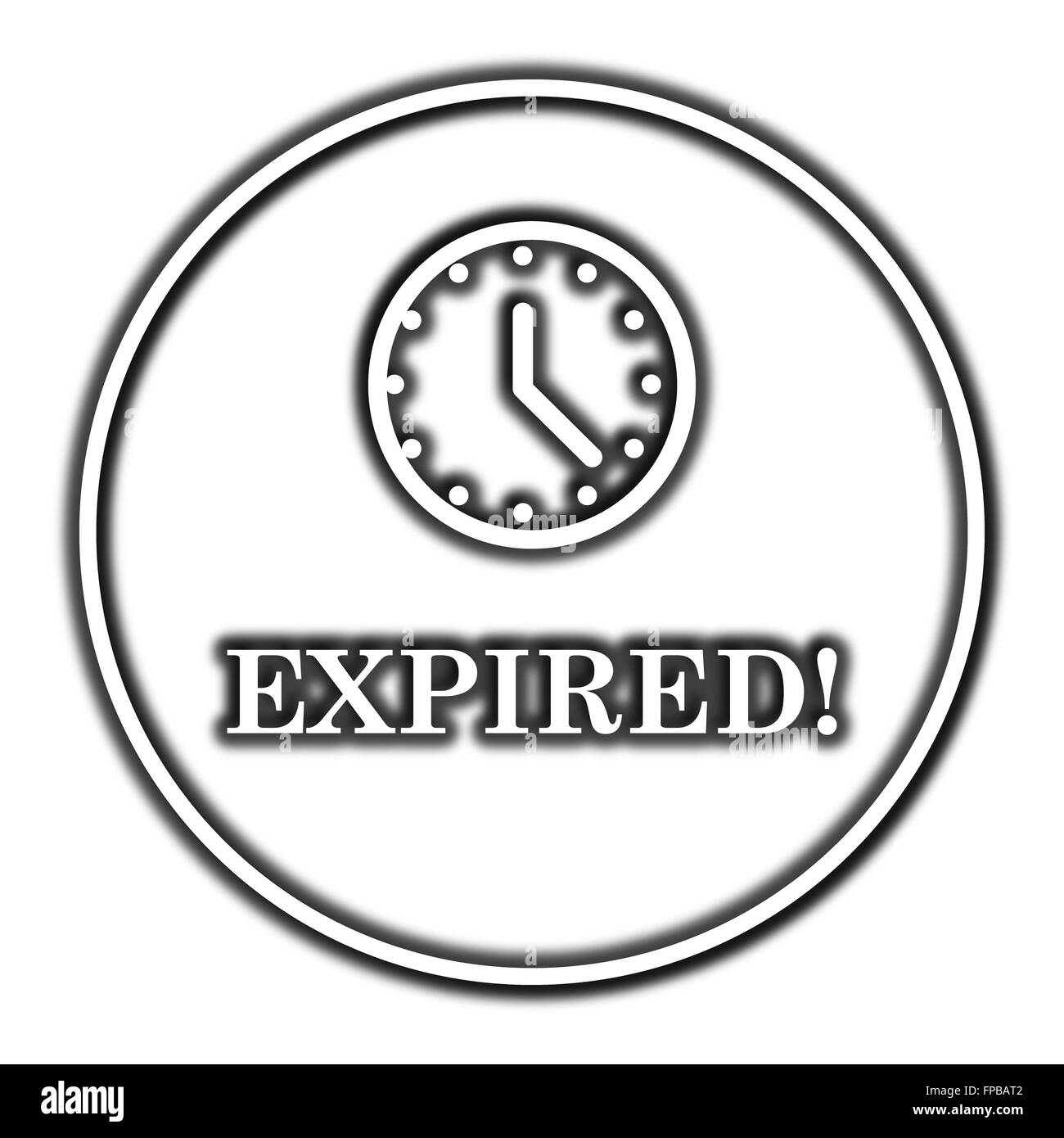 Expiry date label Black and White Stock Photos & Images - Alamy