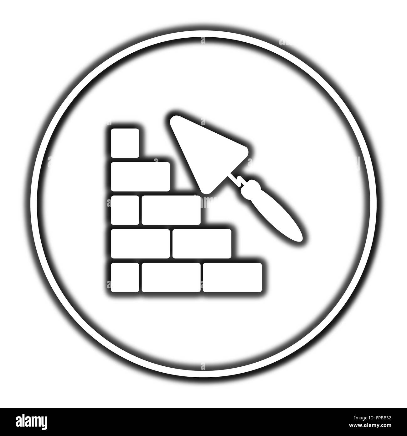 Build by laying bricks or stones Black and White Stock Photos & Images ...