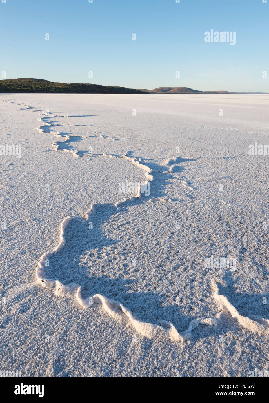 Dawn at Lake Gairdner, South Australia, SA, Australia Stock Photo - Alamy