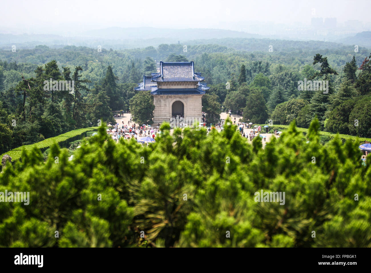 Nanjing Sun Yat-sen Mausoleum Stock Photo - Alamy