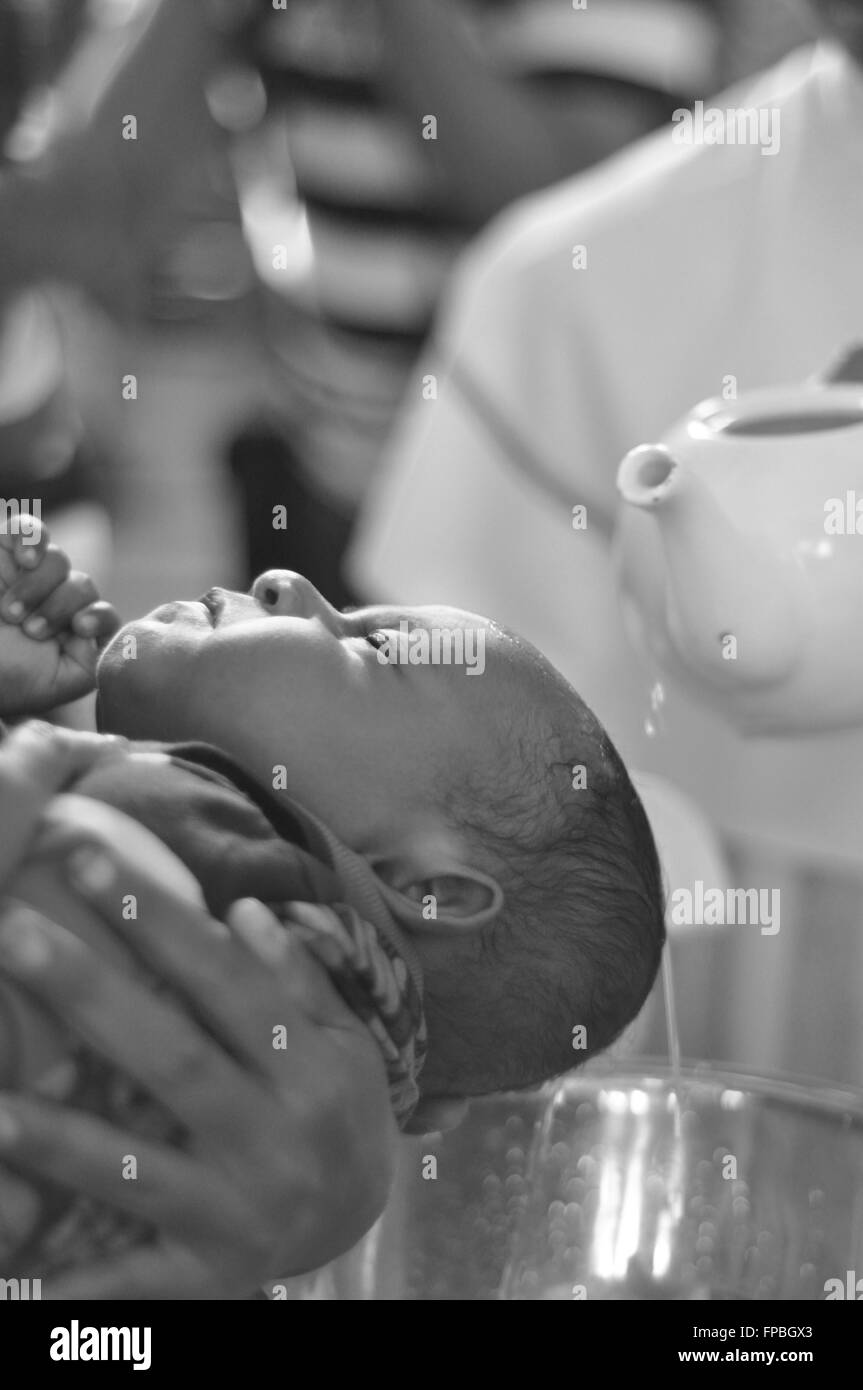 Baptism baby black hi-res stock photography and images - Alamy