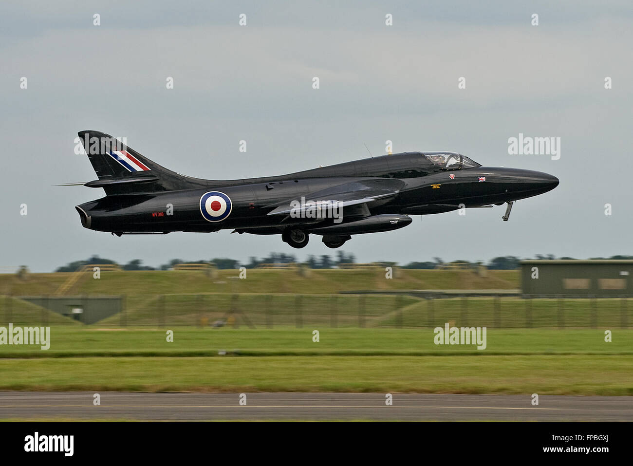 Hawker hunter fighter jet hi-res stock photography and images - Alamy