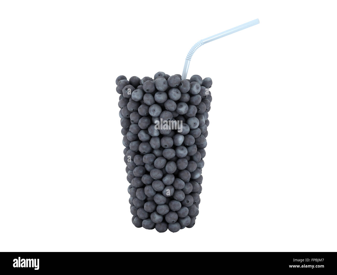 Blueberry bunch Cut Out Stock Images & Pictures - Alamy