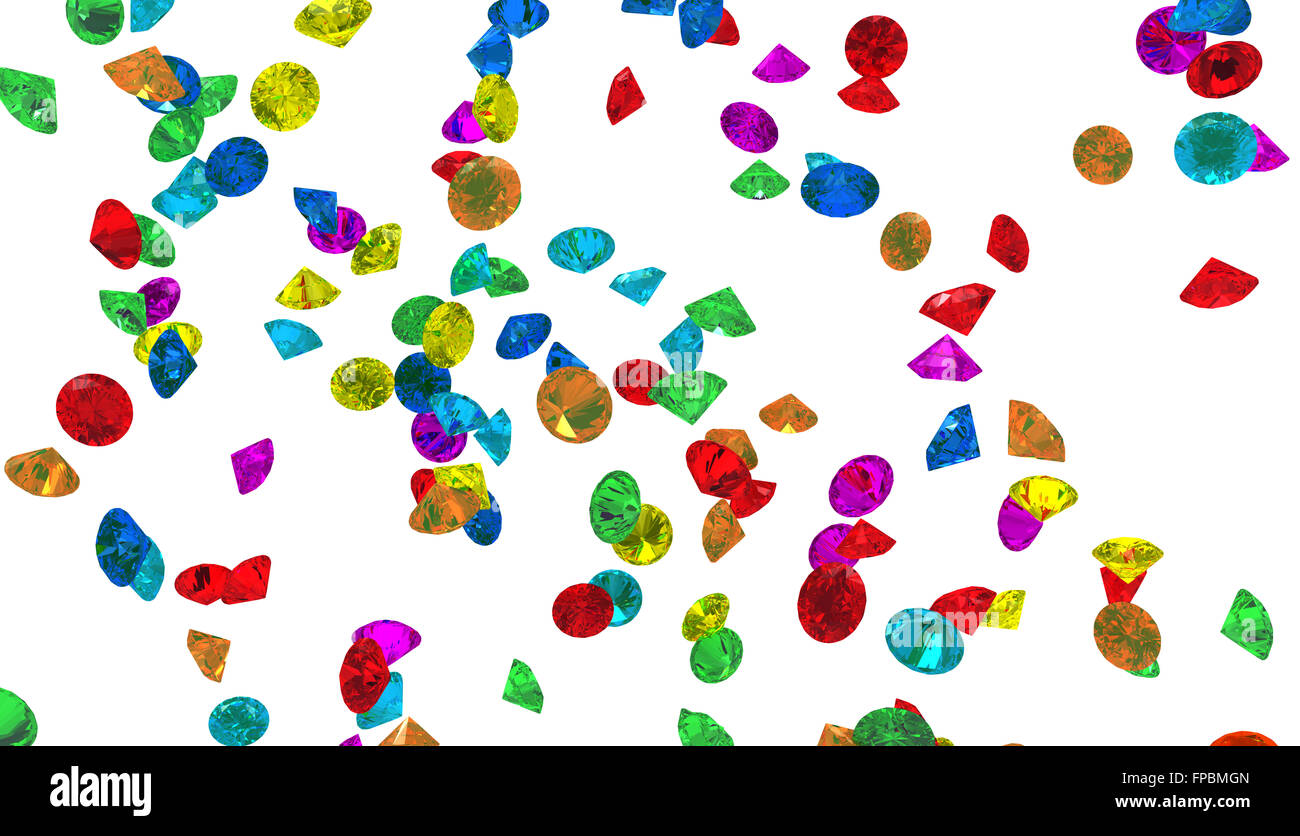 Blue yellow white diamonds hi-res stock photography and images - Alamy