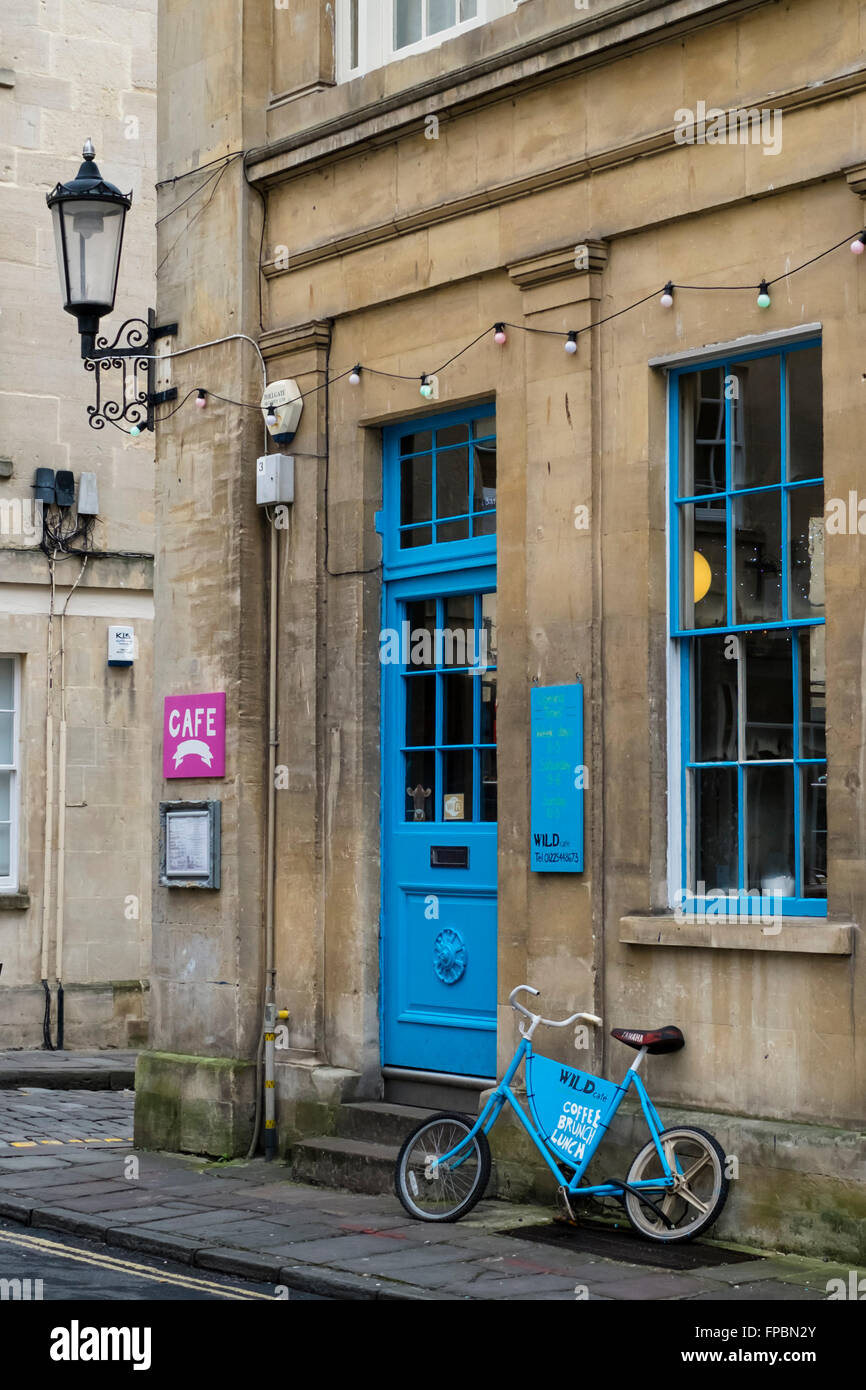 City of Bath England Wild Cafe Stock Photo - Alamy