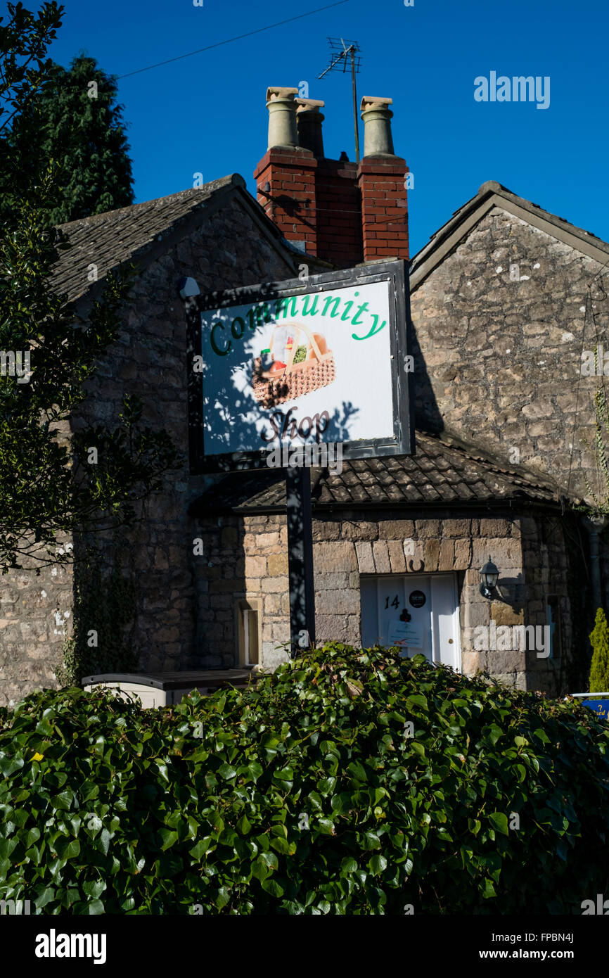 Almondsbury South Gloucestershire england Village Shop Stock Photo - Alamy