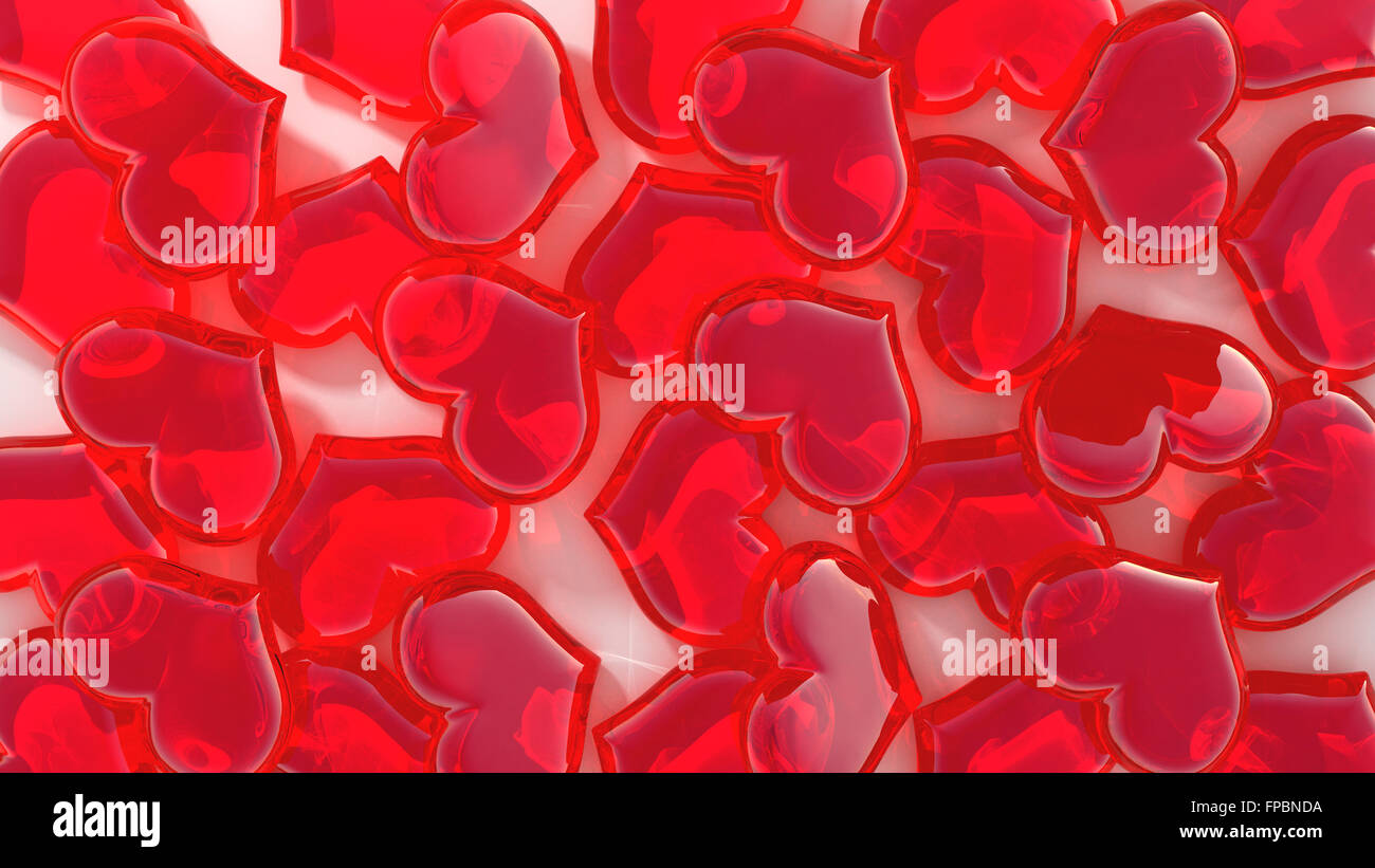 Love and romance hearts. Useful as background or texture Stock Photo ...