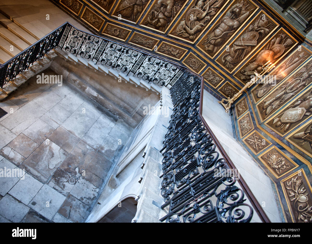 Kings Staircase Hampton Court Palace High Resolution Stock Photography ...
