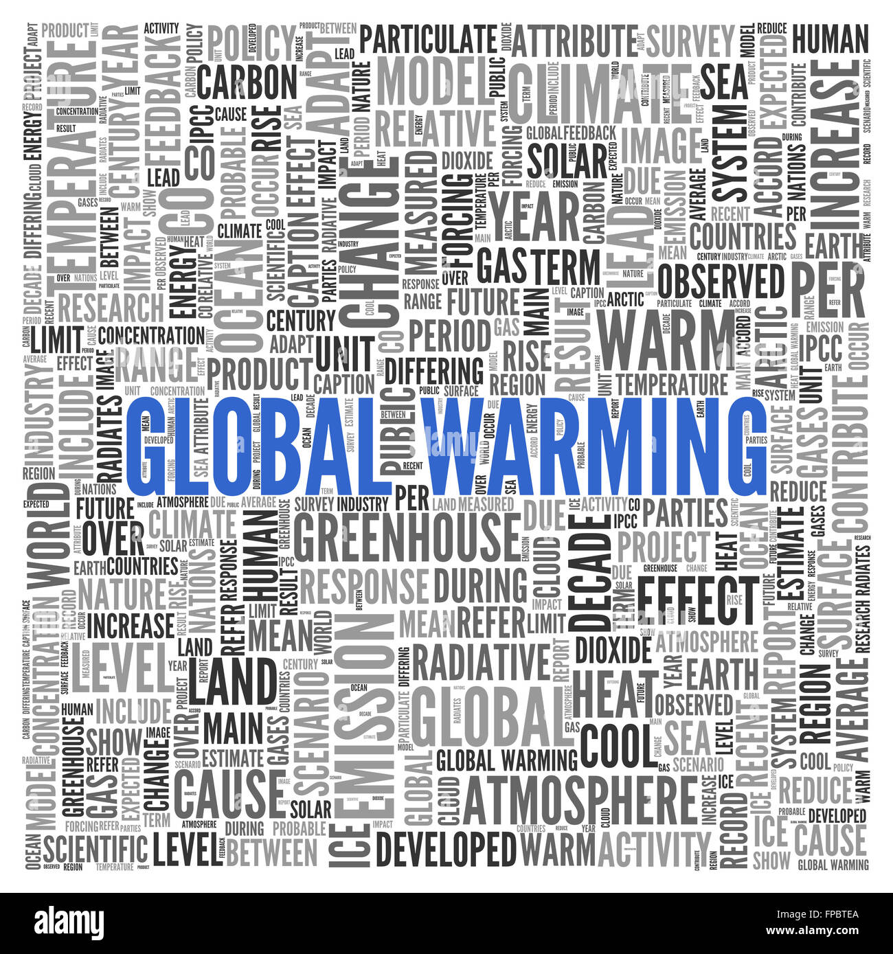 Climate Change Word Cloud Concept High Resolution Stock Photography and ...