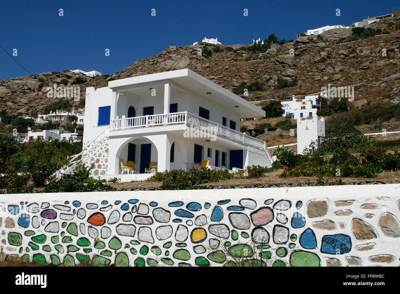 traditional architecture in Greece Stock Photo - Alamy