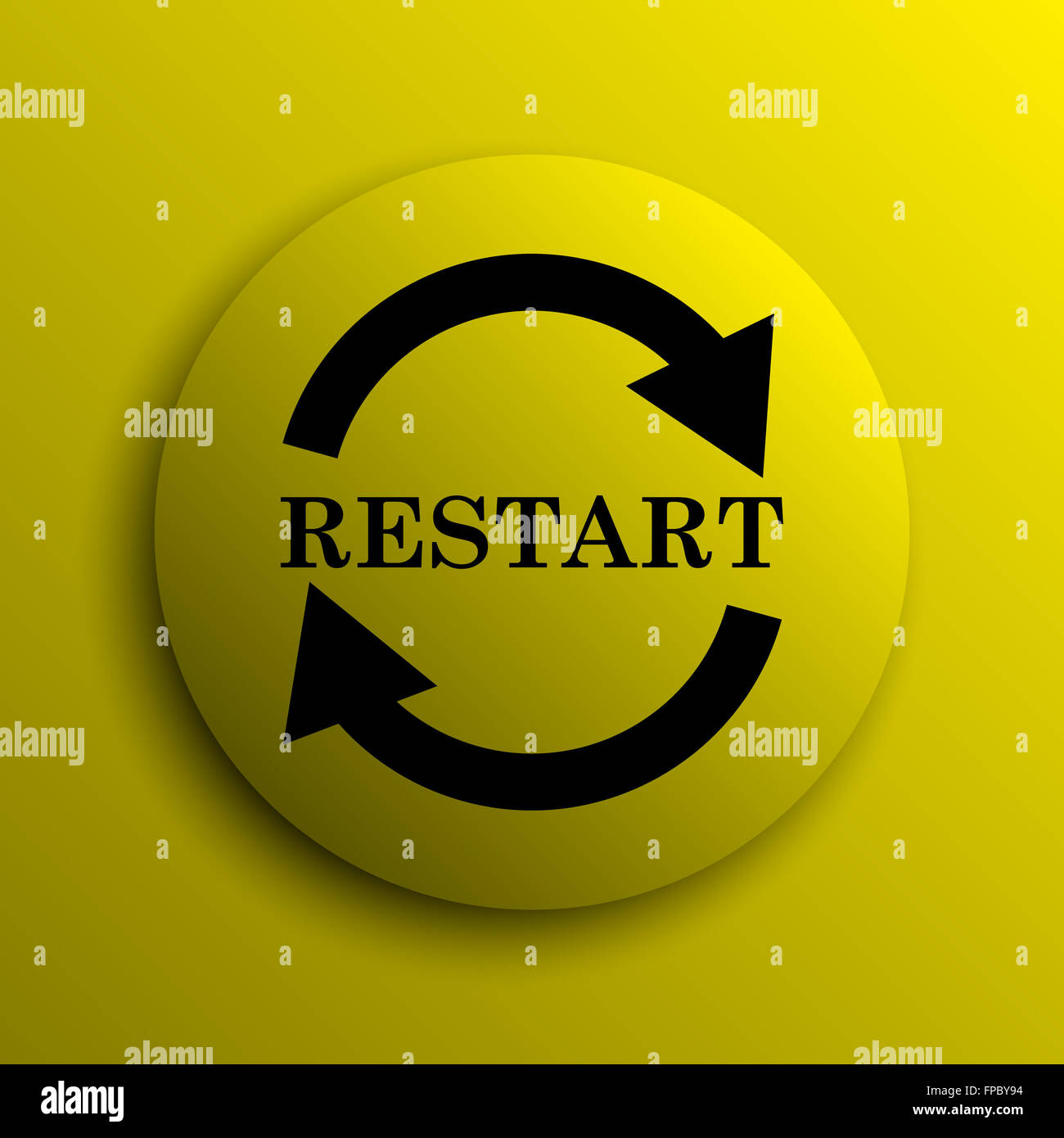 Restart Computer Icon Stock Photos & Restart Computer Icon Stock Images ...