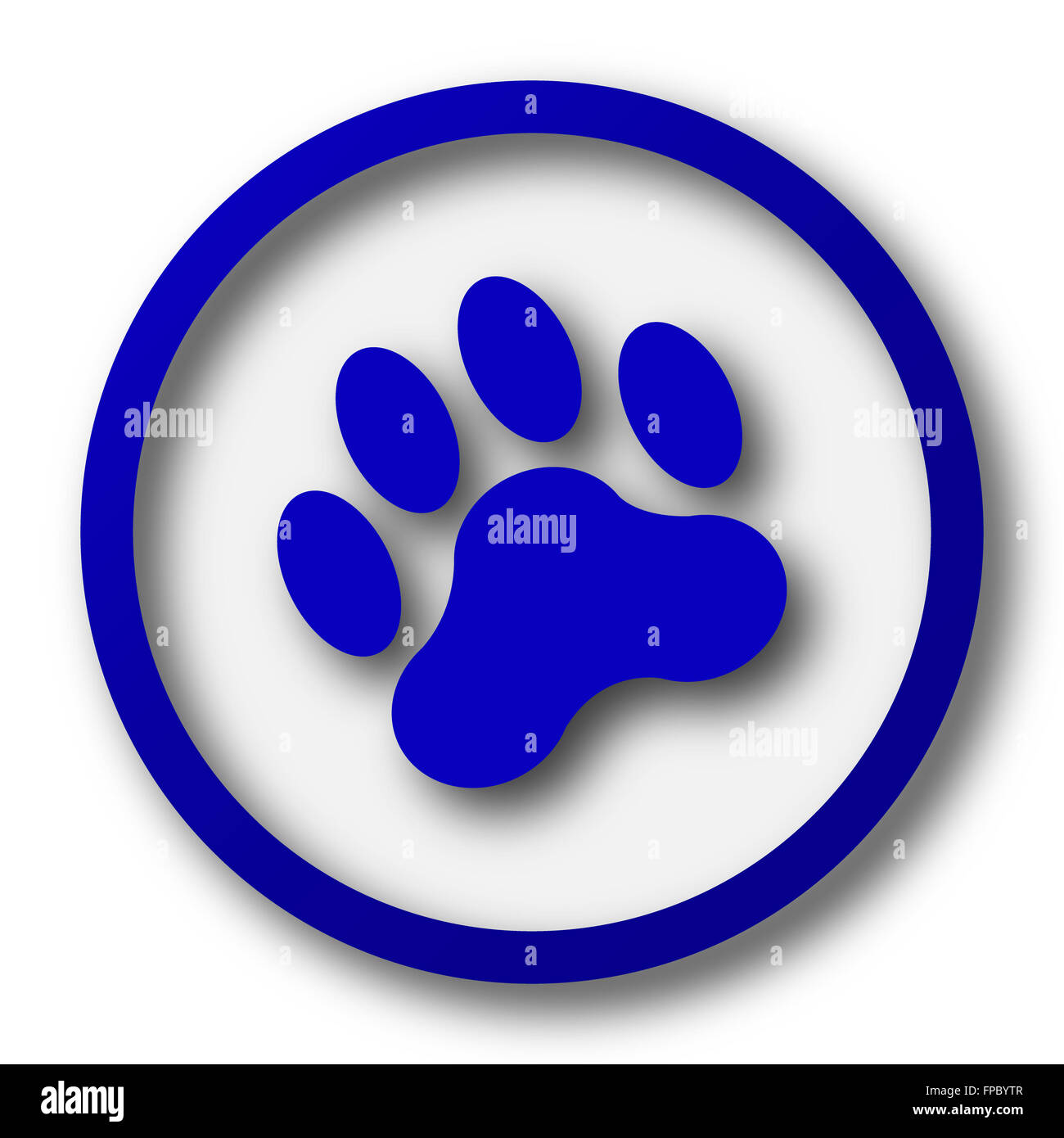 Blue Paw Logo