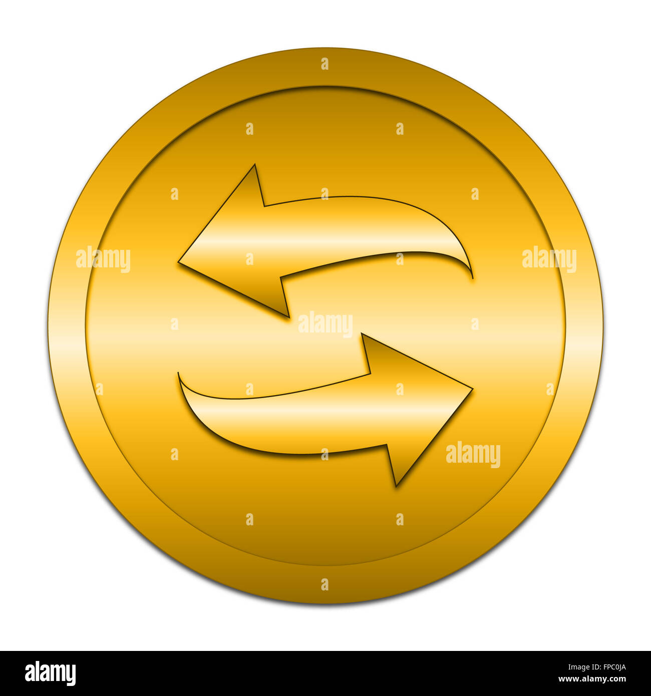 Swap icon. Internet button on white background Stock Photo - Alamy