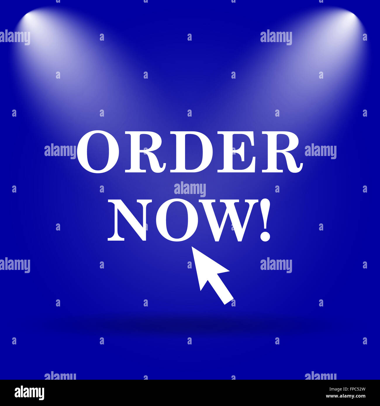Order now blue flat hi-res stock photography and images - Alamy