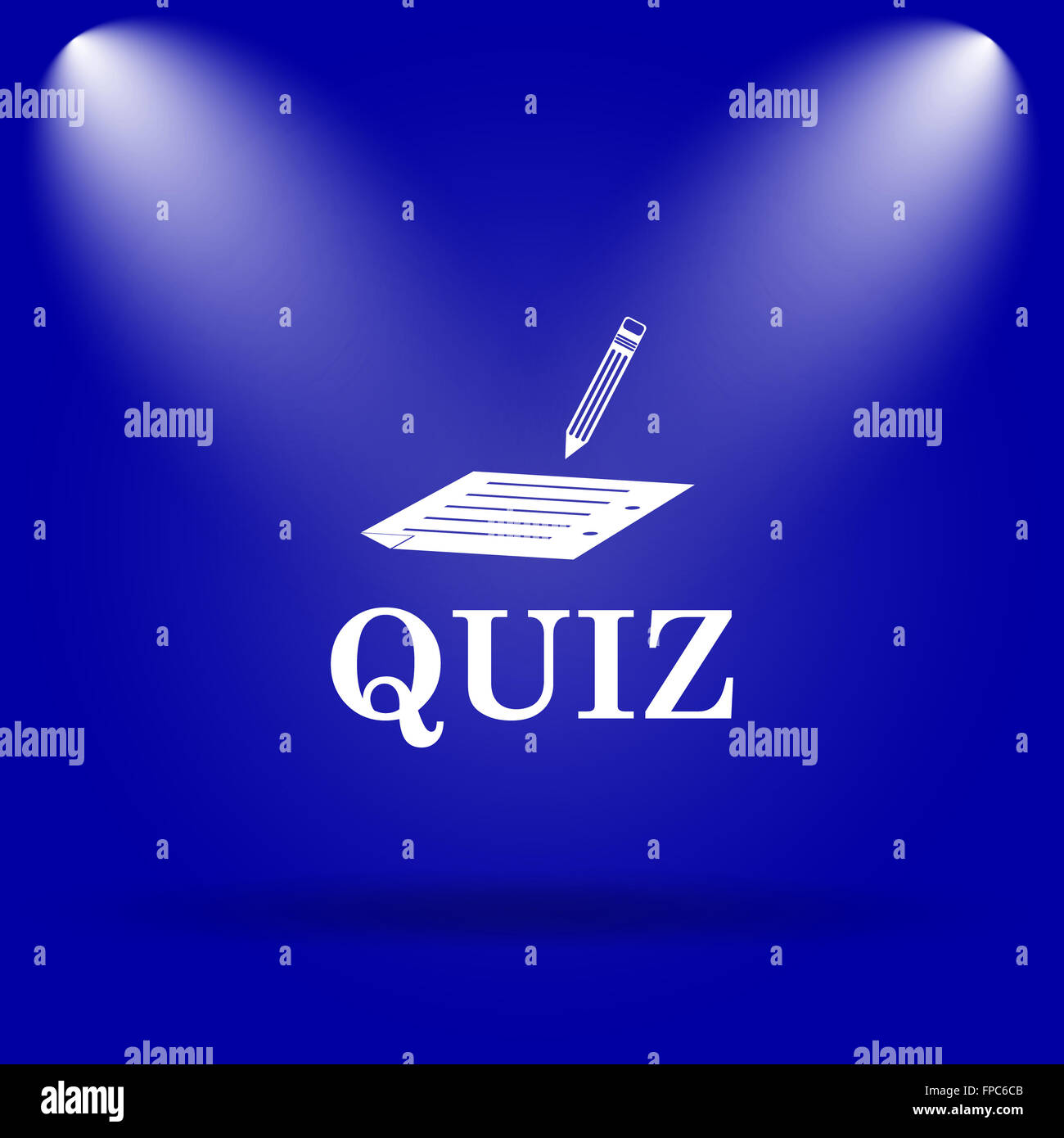 Quiz Icon Flat