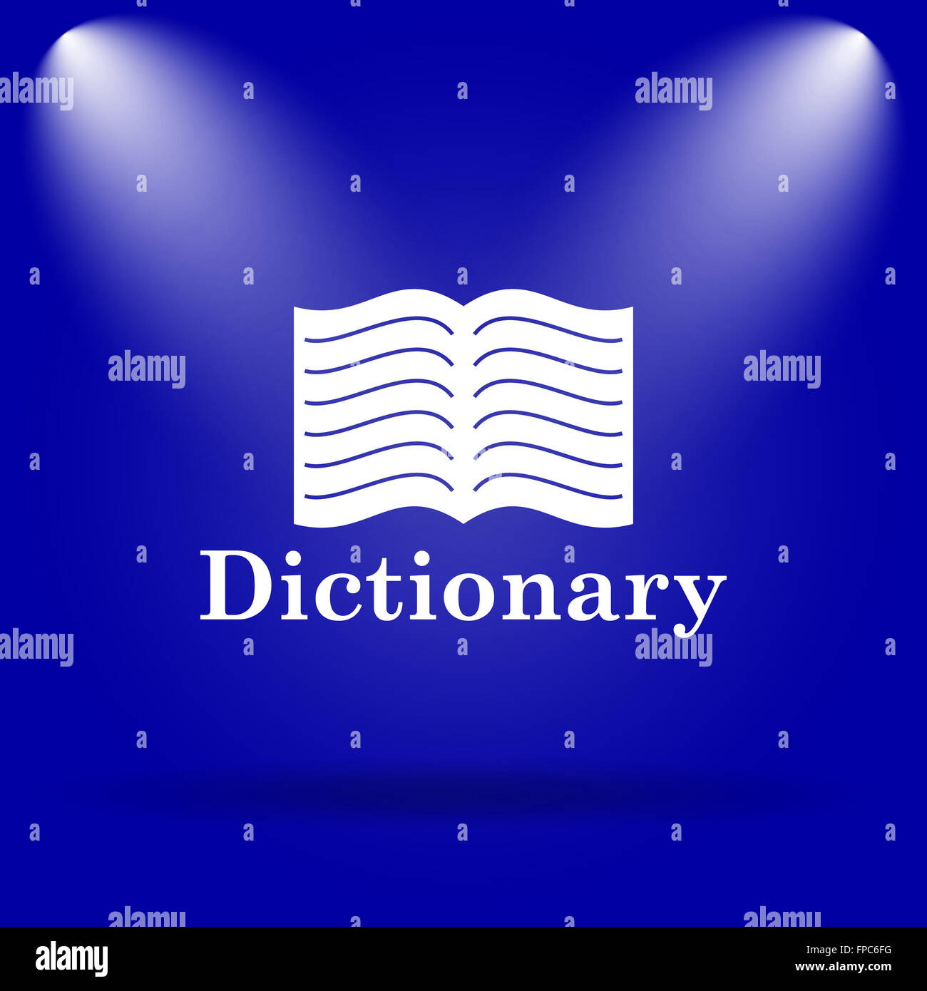 Dictionary Icon Black