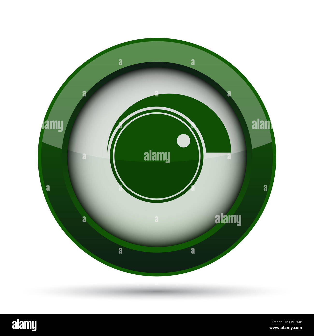 Volume control icon. Internet button on white background Stock Photo ...