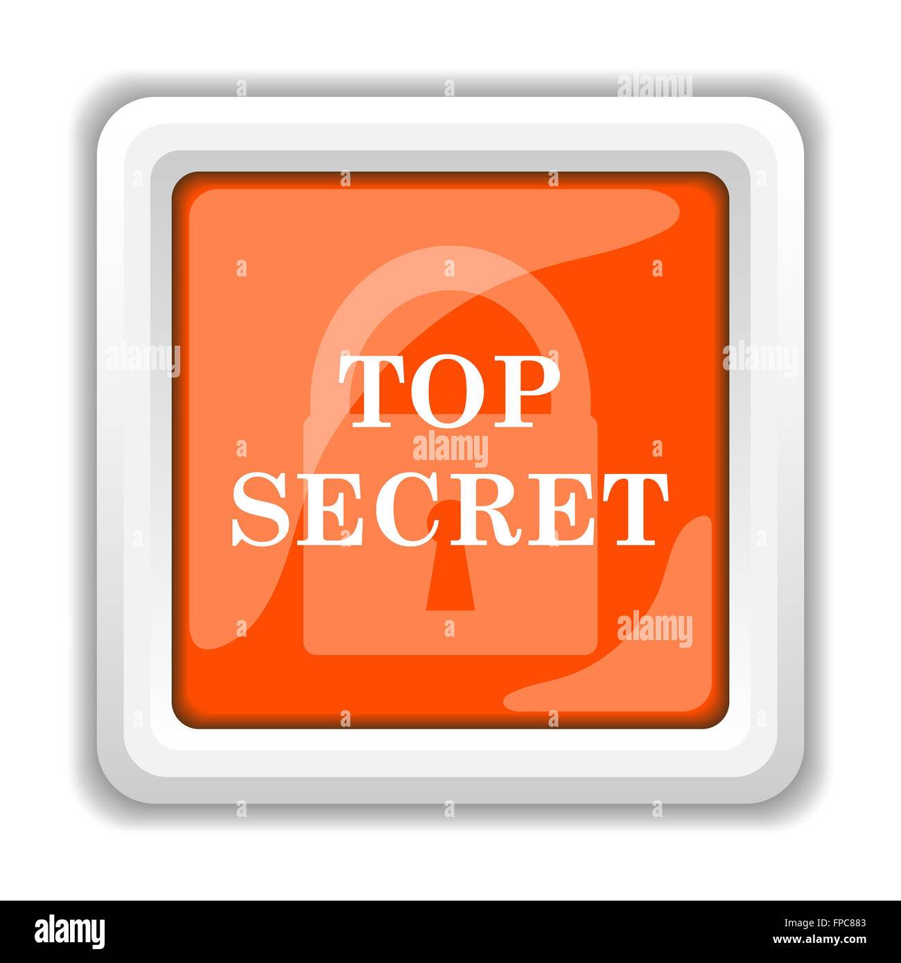 Top secret icon Stock Photo - Alamy