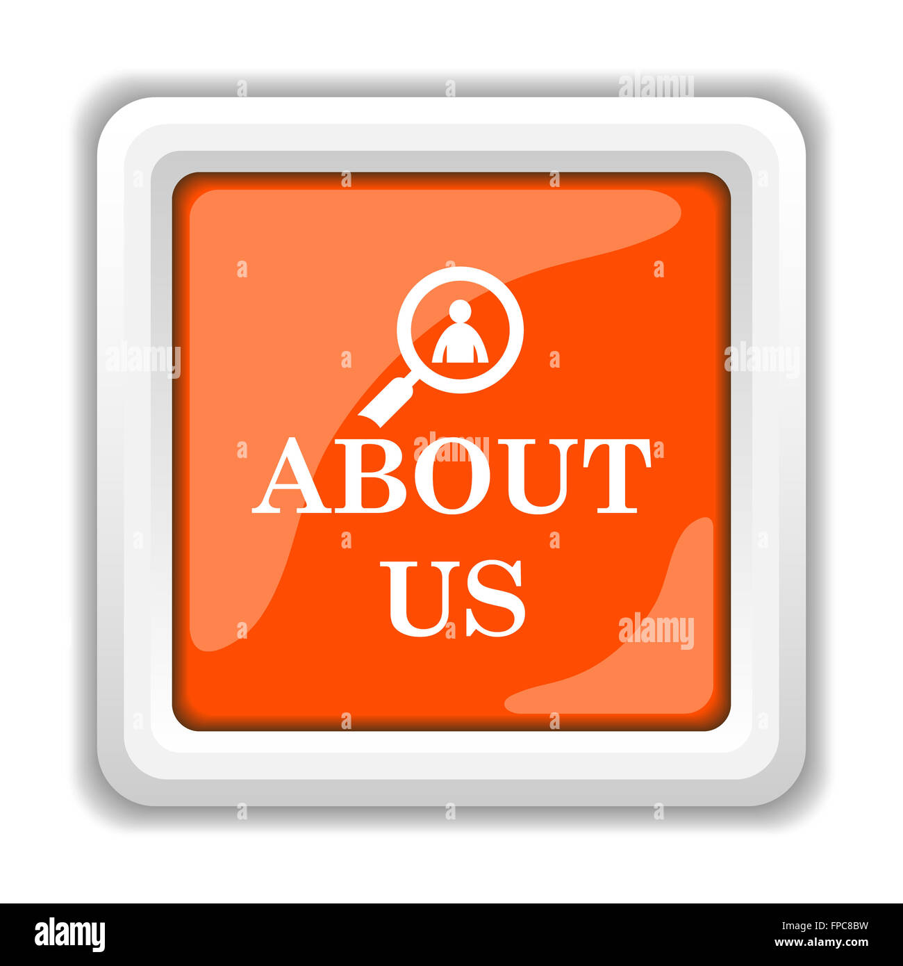 About us icon Stock Photo - Alamy