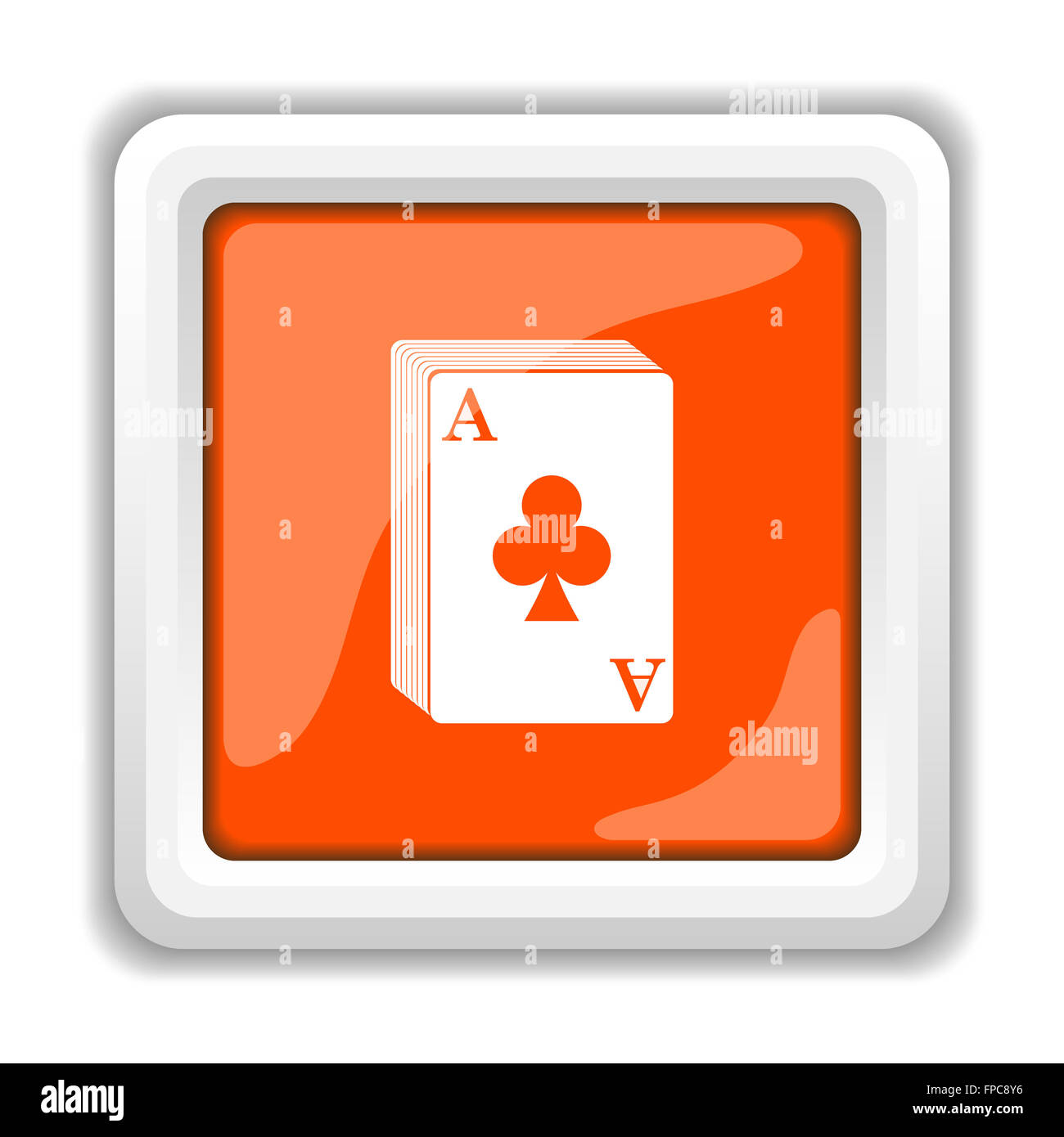 Deck of cards icon Stock Photo - Alamy