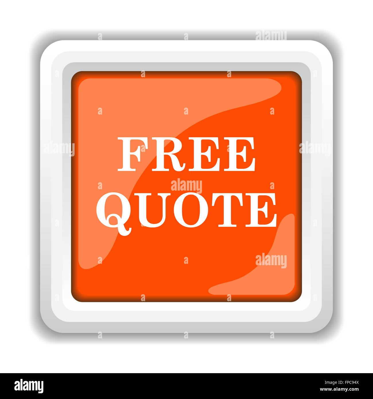 Free quote icon Stock Photo - Alamy
