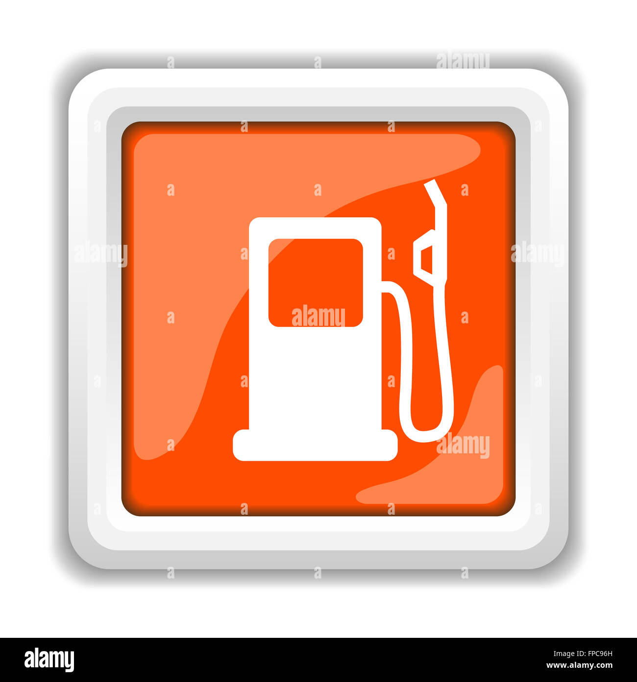 Gas pump icon Stock Photo - Alamy