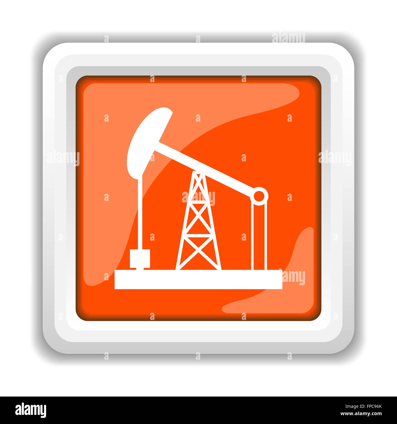 Oil pump icon Stock Photo - Alamy