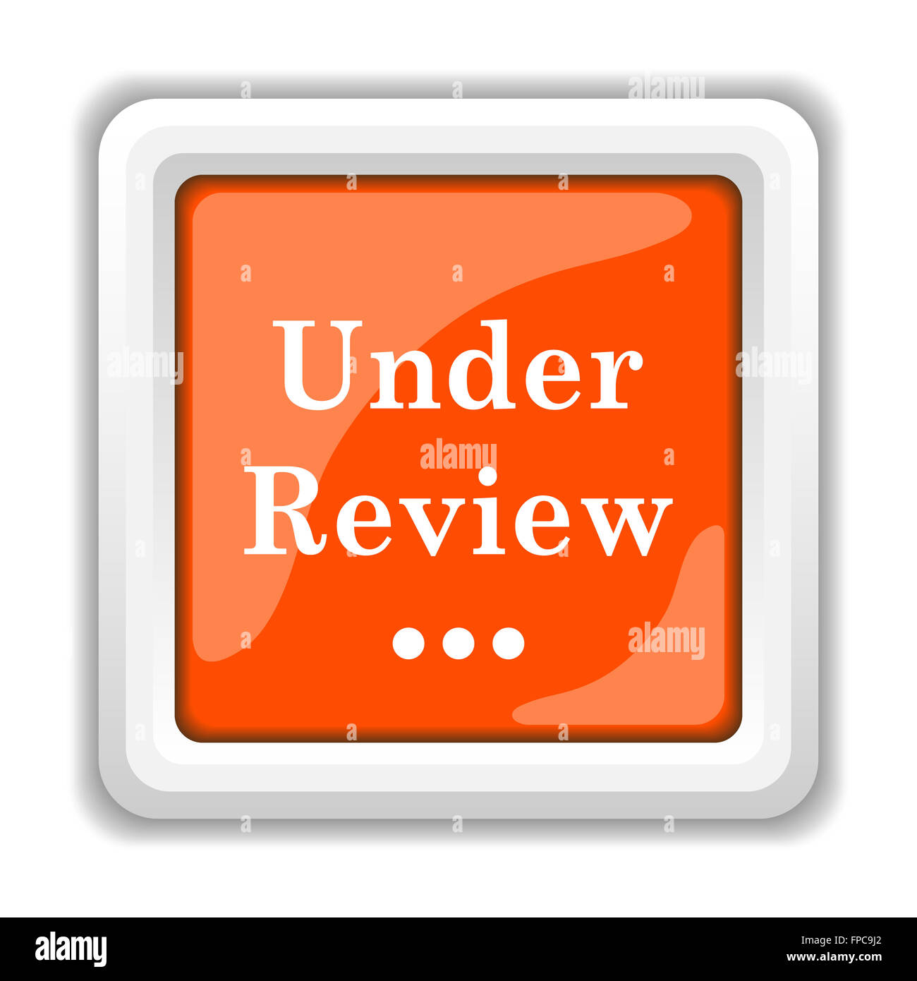 Under review icon Stock Photo - Alamy