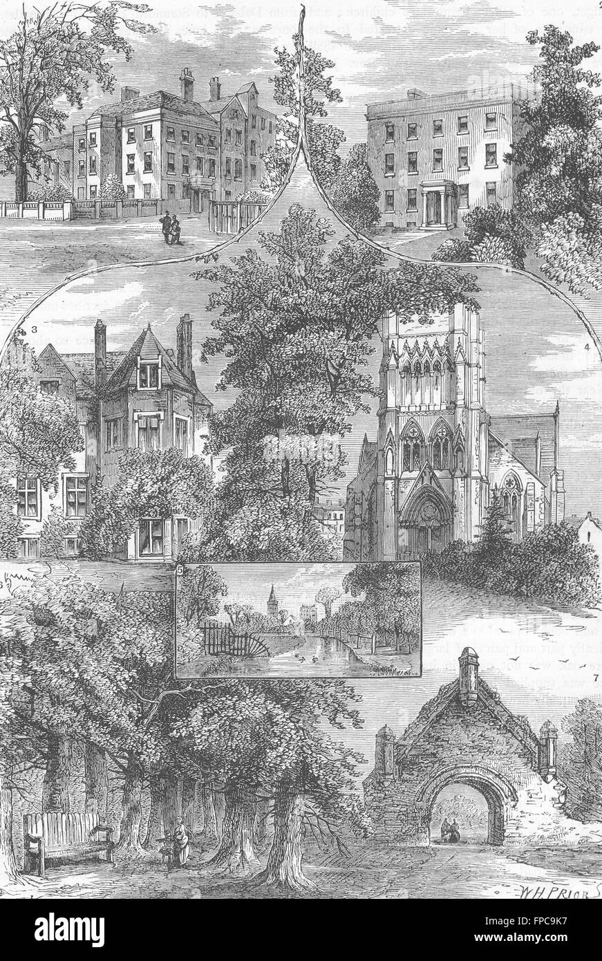 Old rectory london hi-res stock photography and images - Alamy