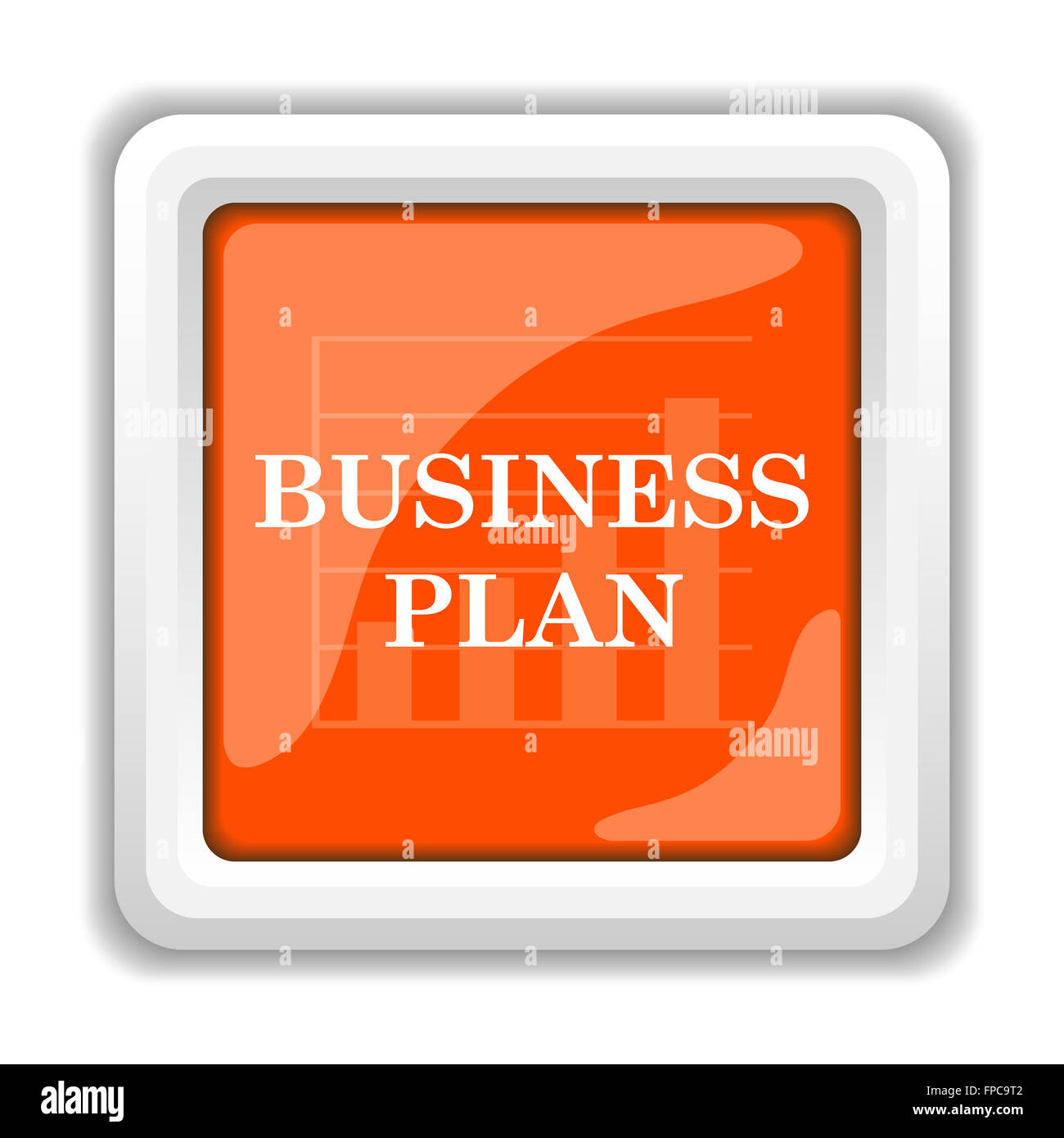 Business plan icon Stock Photo - Alamy