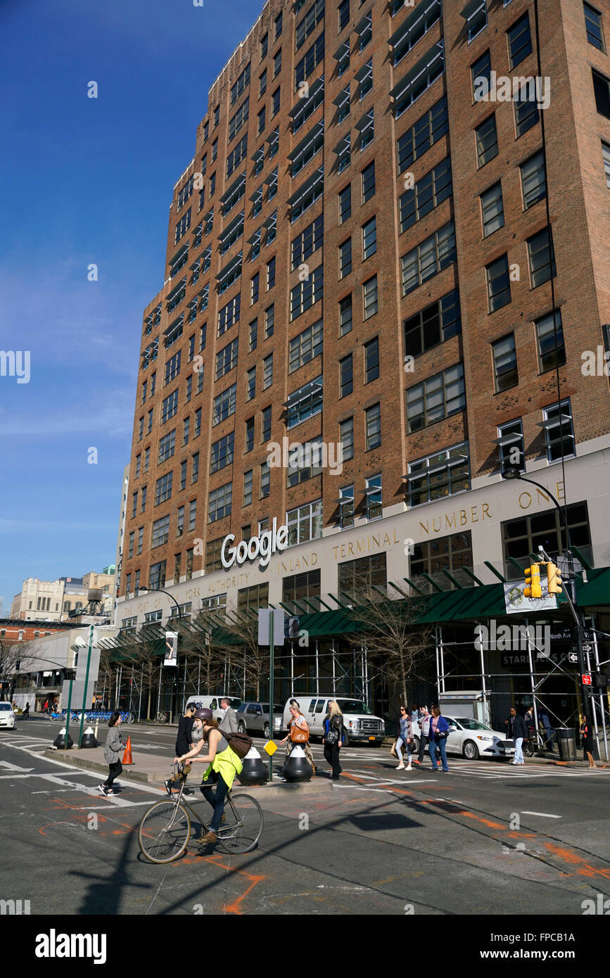 Google office new york hi-res stock photography and images - Alamy