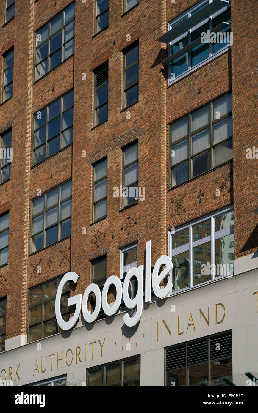 Google office new york hi-res stock photography and images - Alamy