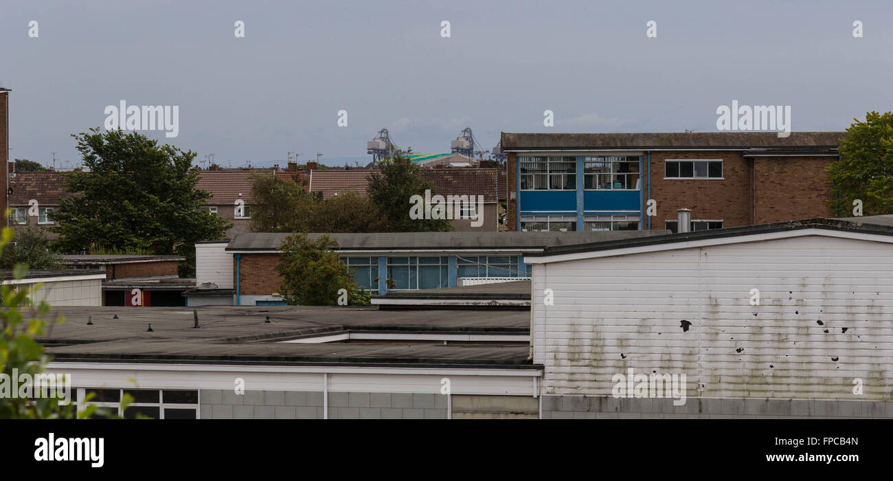 Sandfields Comprehensive School, Port Talbot Stock Photo - Alamy